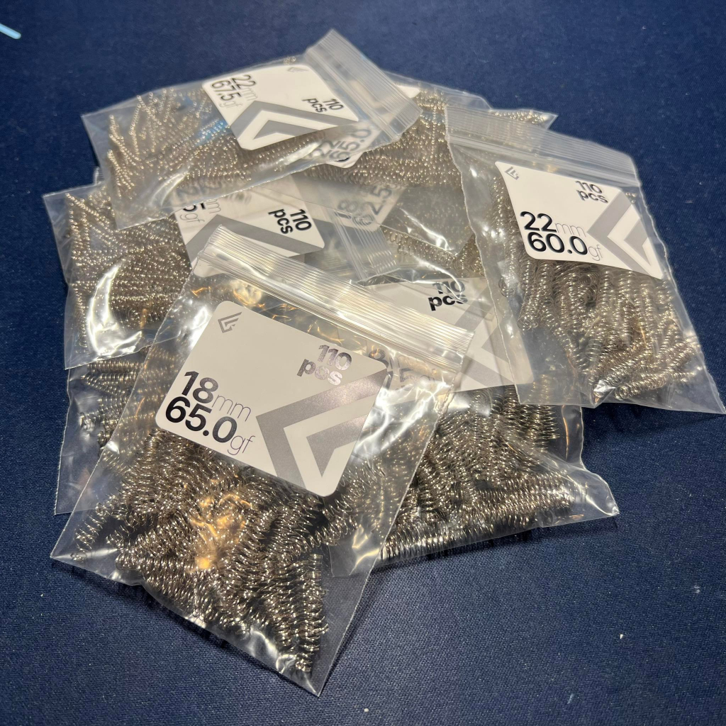 Geon Springs Single-Stage สปริงสำหรับ MX Switch บรรจุ 110 ชิ้น | Shopee ...