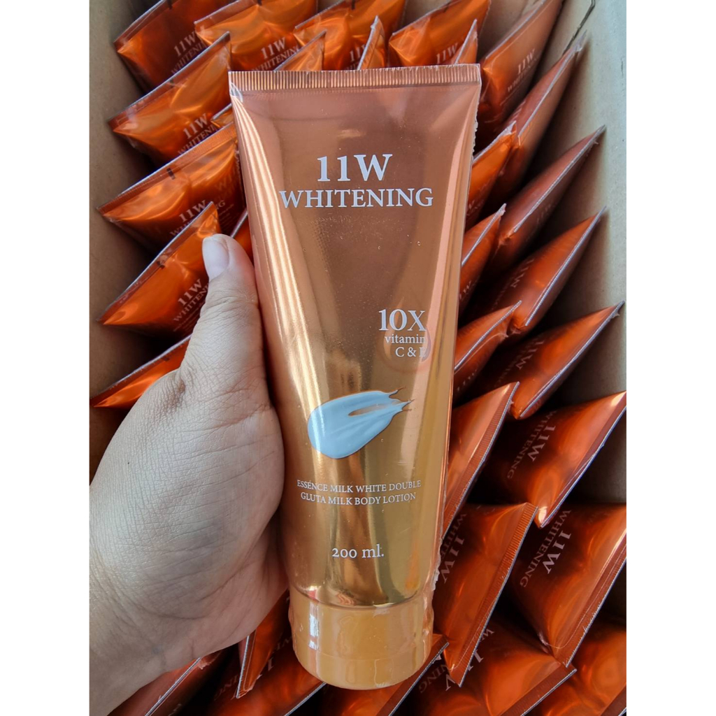 โลชั่นน้ำตบผิวขาว 11W WHITENING | Shopee Thailand