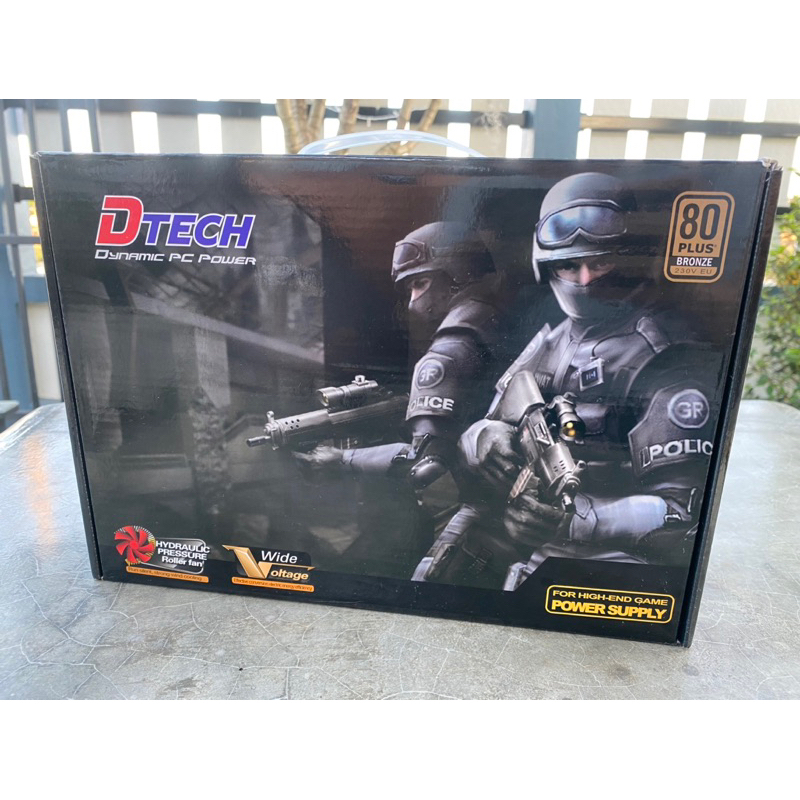 Dtech Power Supply 750W (80 Plus Bronze) รุ่น PW071A ปรับความเย็น ...