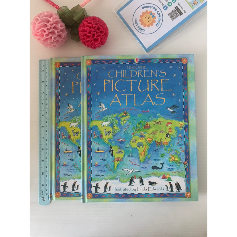 Usborne Children’s Picture Atlas หนังสือปกแข็งมือสองสภาพดี | Shopee ...