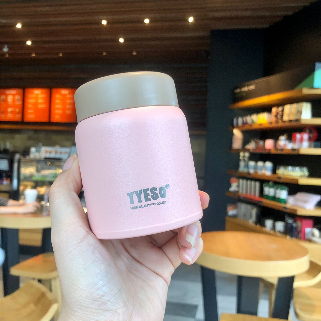 TYESO MINI 2ขนาด 220mlกับ280ml แก้วกระติกแบบพกพาขนาดเล็ก กระบอกน้ำขนาด ...