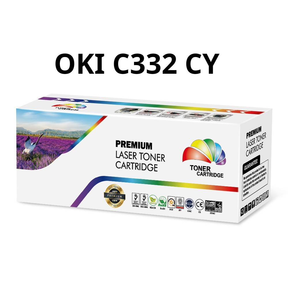 OKI C332 CY (1.5K) SY ฟ้า Color box | Shopee Thailand