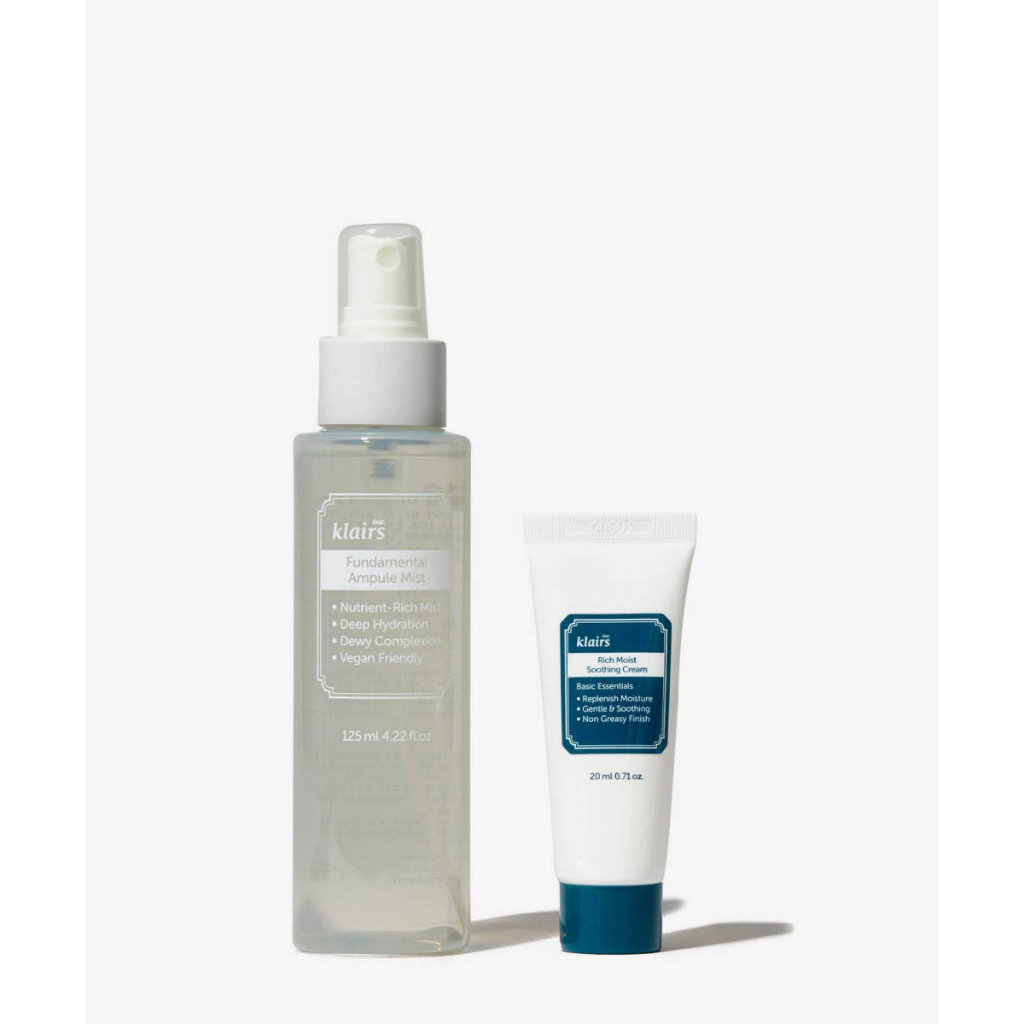 พร้อมส่ง ของแท้ Dear, Klairs Basic But Ultimate Kit (20ml+125ml ...