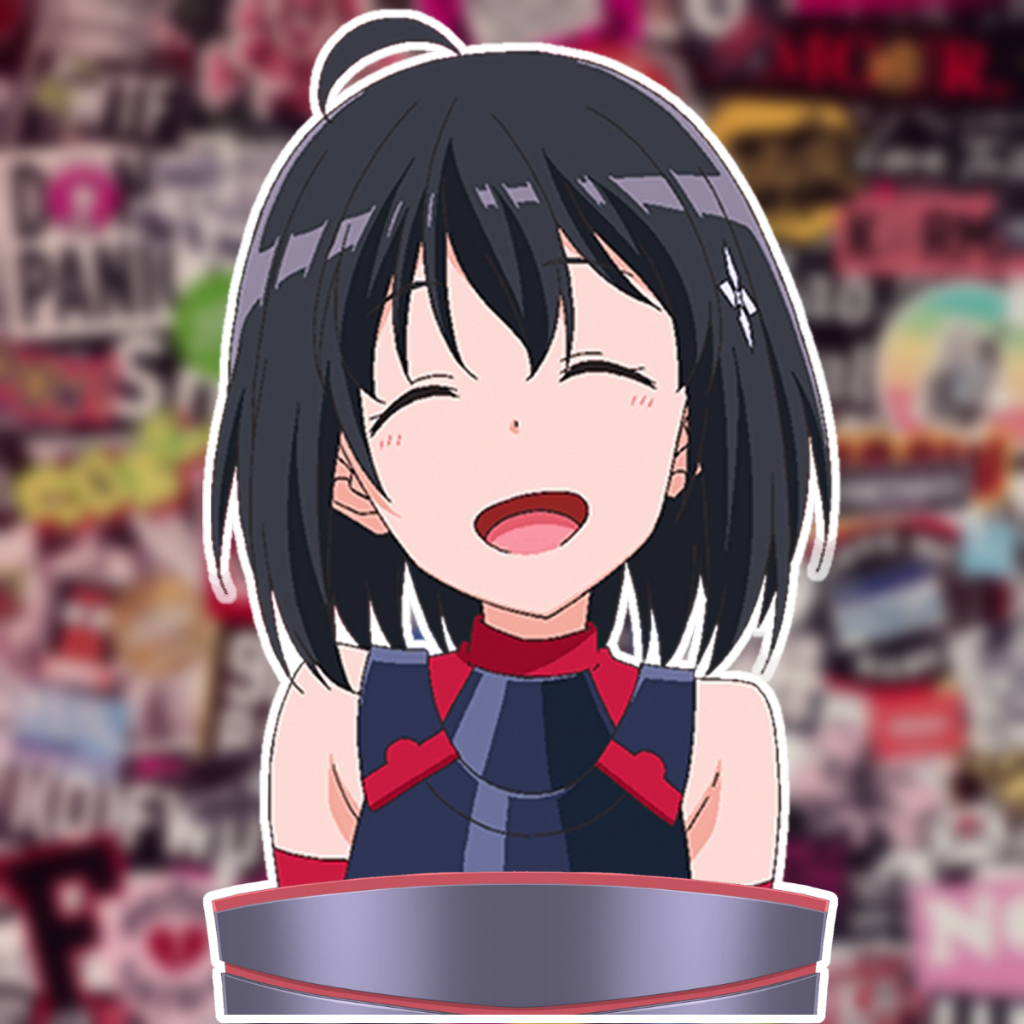 ฺBofuri i don't want to get hurt so i'll max out my defense Stickers 2 ...