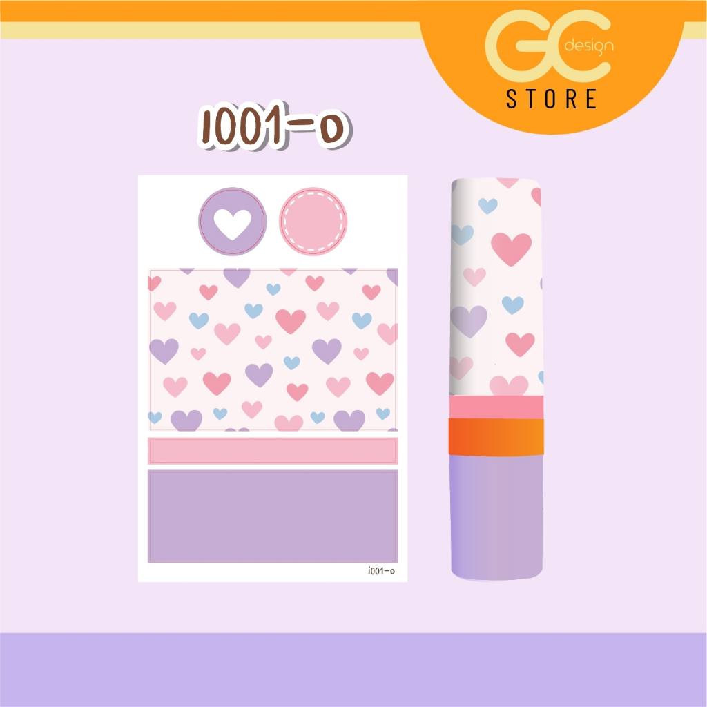 สติ๊กเกอร์เคสยาดม DIY ติดยาดมน่ารัก ติดแน่น ลายชัด กันน้ำ100% CASE i001 | Shopee Thailand