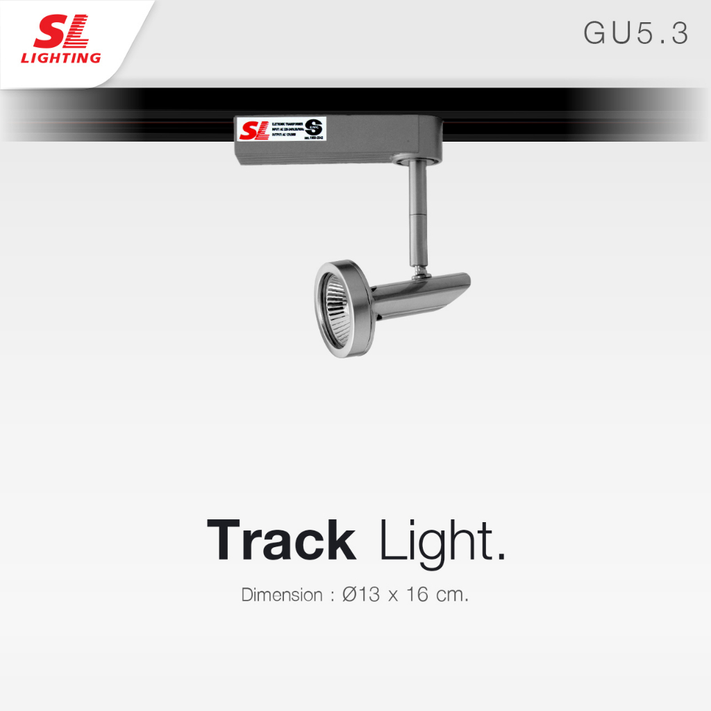SL LIGHTING | Track Light โคมไฟแทรคไลท์ รุ่น SL-7-S-910A มาพร้อมหม้อ ...
