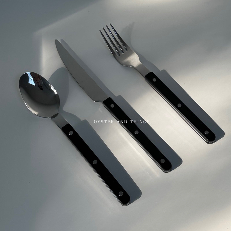 The simple Cutlery | เซตช้อนส้อมมีด (ขายแยกชิ้น) | Oyster and Things ...