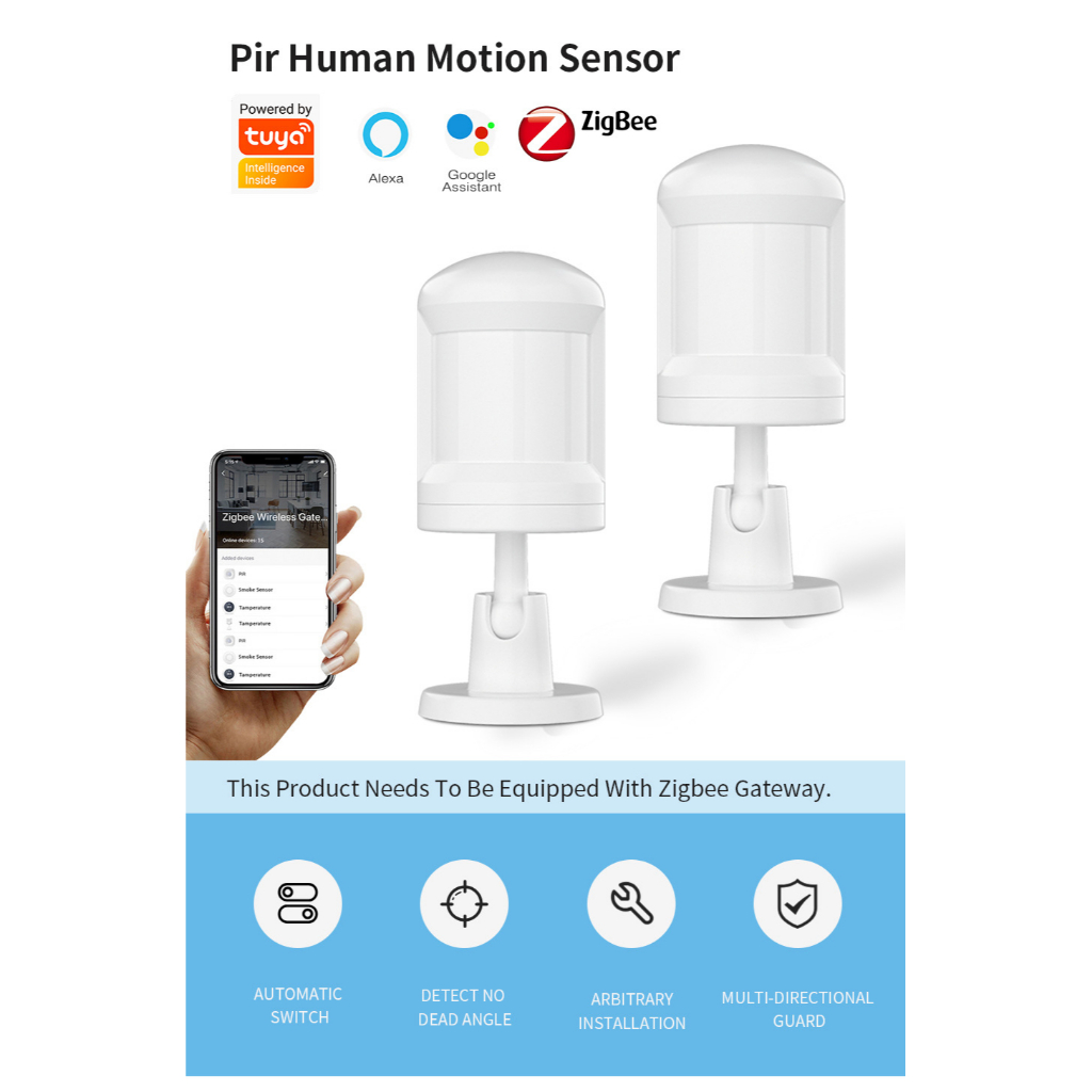 Tuya Zigbee PIR Sensor | Shopee Thailand
