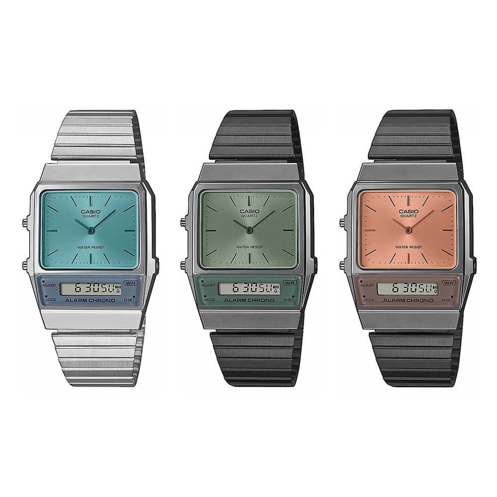 Casio Standard นาฬิกาข้อมือผู้ชาย รุ่น,AQ-800,AQ-800EC,AQ-800ECGG,(AQ-800EC-2A,AQ-800ECGG-3A,AQ ...