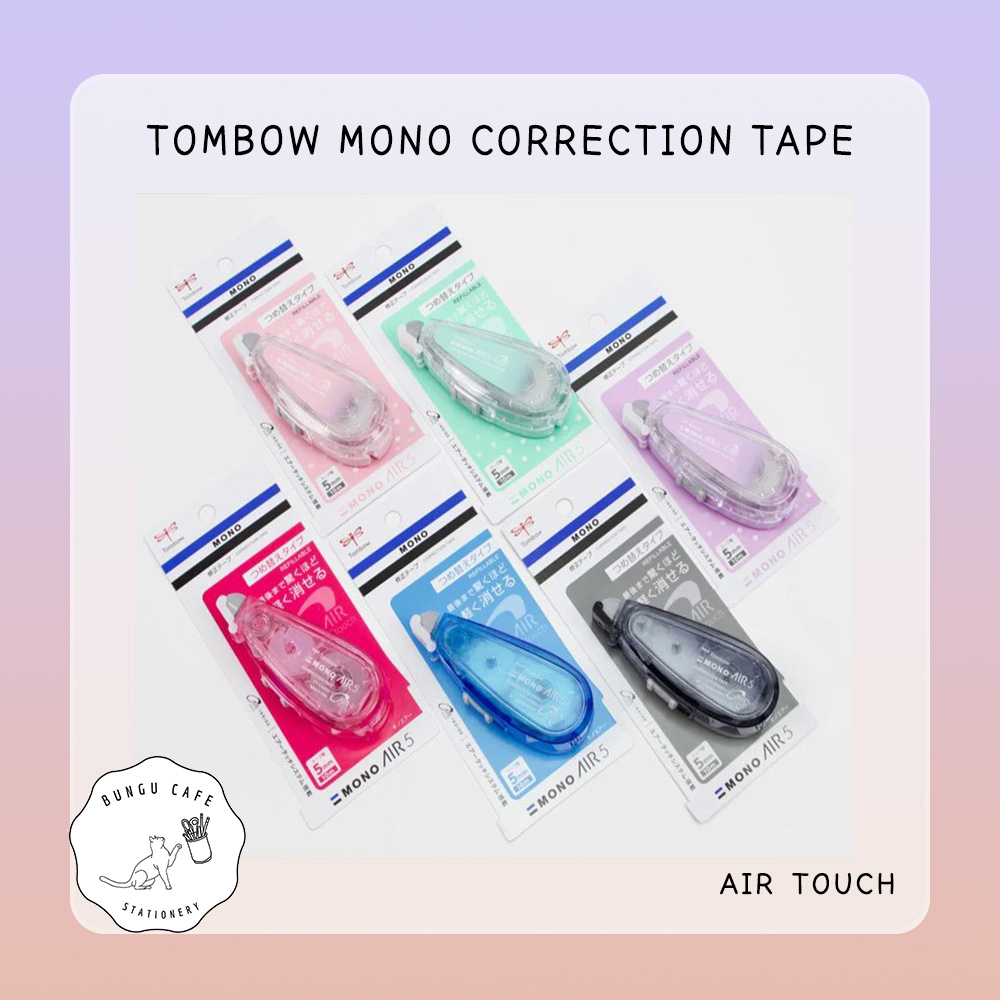 Tombow mono correction tape AIR TOUCH 5 (5mm. x 10m.) // ทอมโบว์ โมโน ...