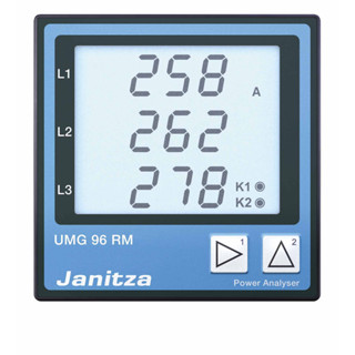 Janitza UMG96RM Power Analyser Digital Meter มิเตอร์ ใช้ร่วมกับ Smart Logger Huawei กันย้อน ...