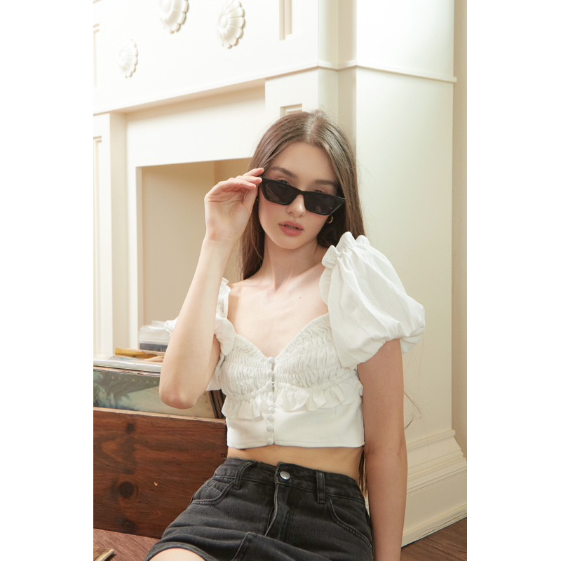 Hanna.bgg Sonya top (H088) | Shopee Thailand