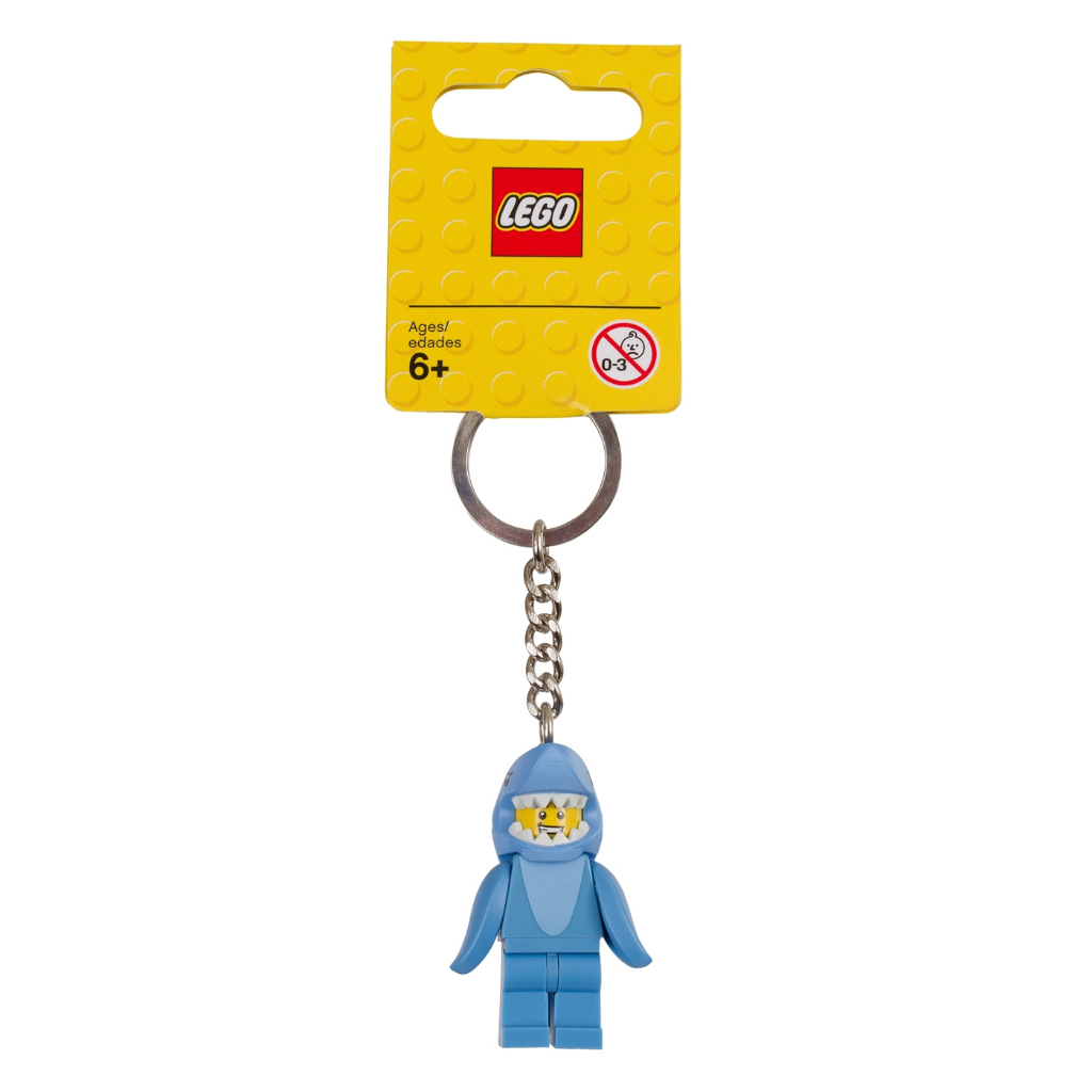 853666 : พวงกุญแจ LEGO Shark Suit Guy Key Chain (ผลิตปี 2017) | Shopee ...
