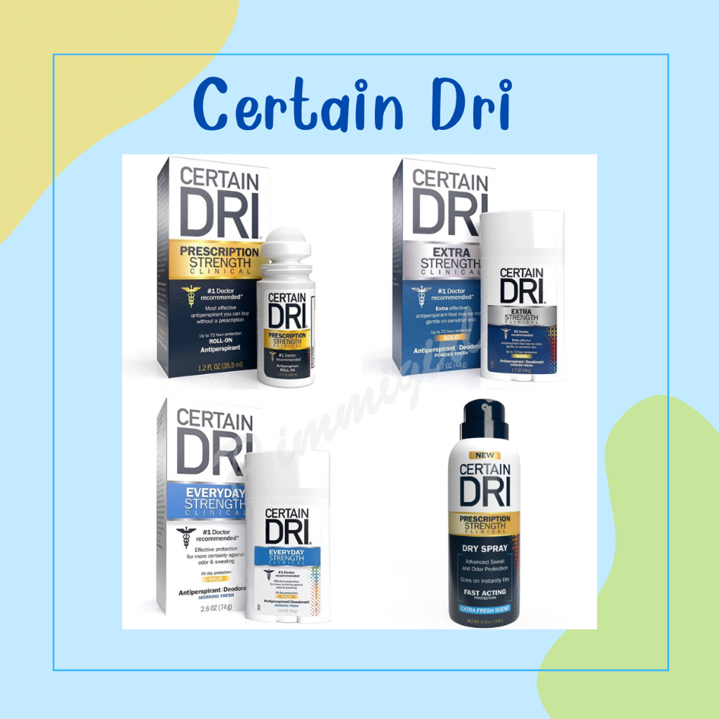 (พร้อมส่ง) Certain Dri Day/Night Roll-on, Solid / Dry Spray โรลออลระงับ ...