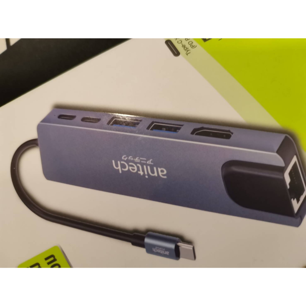 Anitech Type c 6 in 1 MULTI DEVICES USB HUB x1 | Shopee Thailand