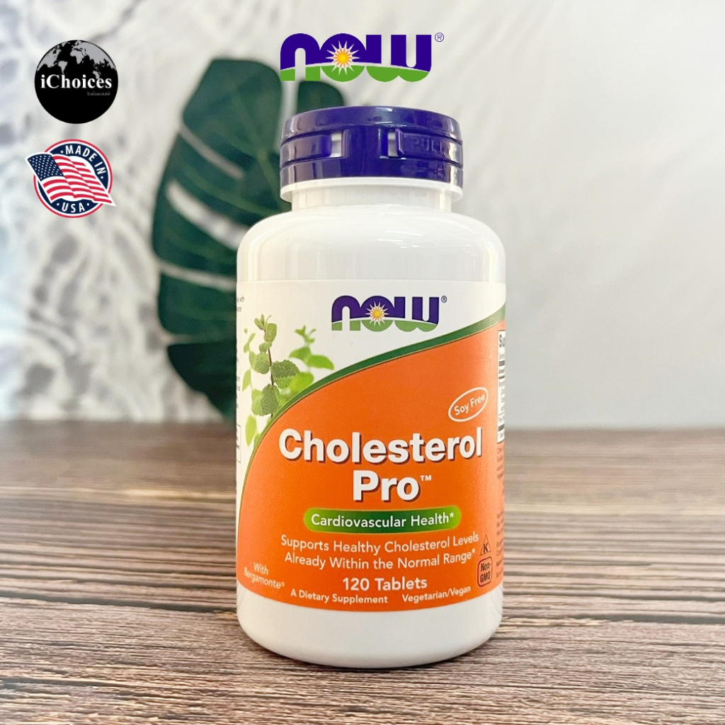 [NOW Foods] Cholesterol Pro Cardiovascular Health 120 Tablets ...