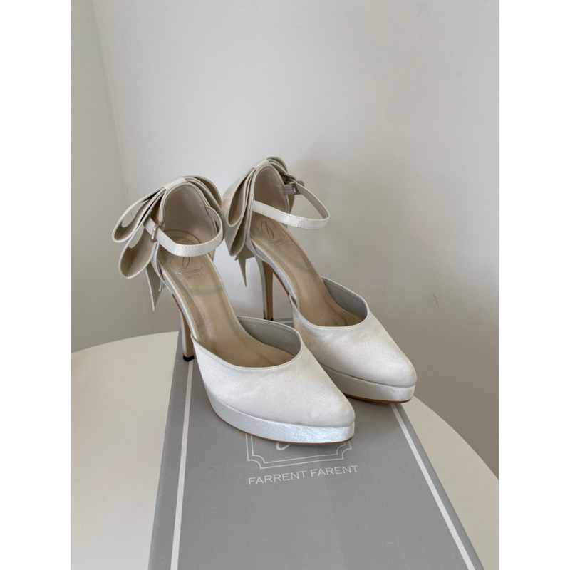 รองเท้าเจ้าสาว FARRENT FARENT ไซส์ 37 ประกันเหลือ | Shopee Thailand
