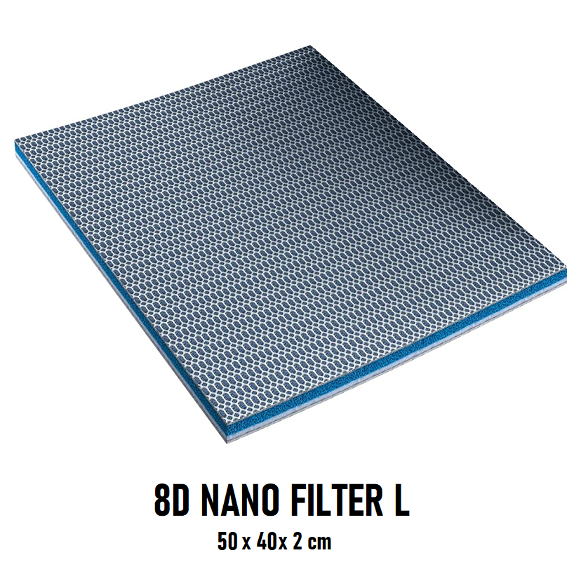 8D NANO FILTER(ใยกรองนาโน8D ดักจับตะกอน สลายของเสีย ลดกลิ่น เป็นที่ ...