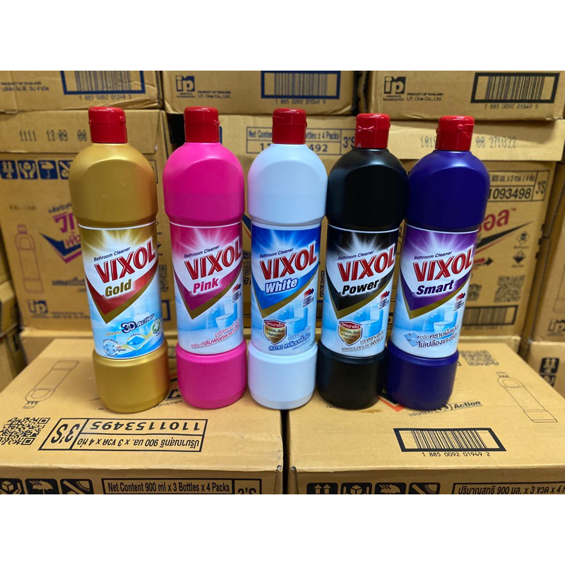วิกซอล Vixol 900ml เพาเวอร์พลัส ผลิตภัณฑ์ทําความสะอาดห้องน้ำ น้ำยาล้าง ...