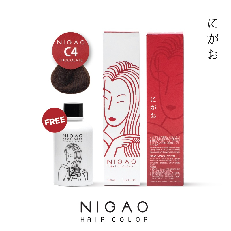 NIGAO Hair color สี c4 | Shopee Thailand