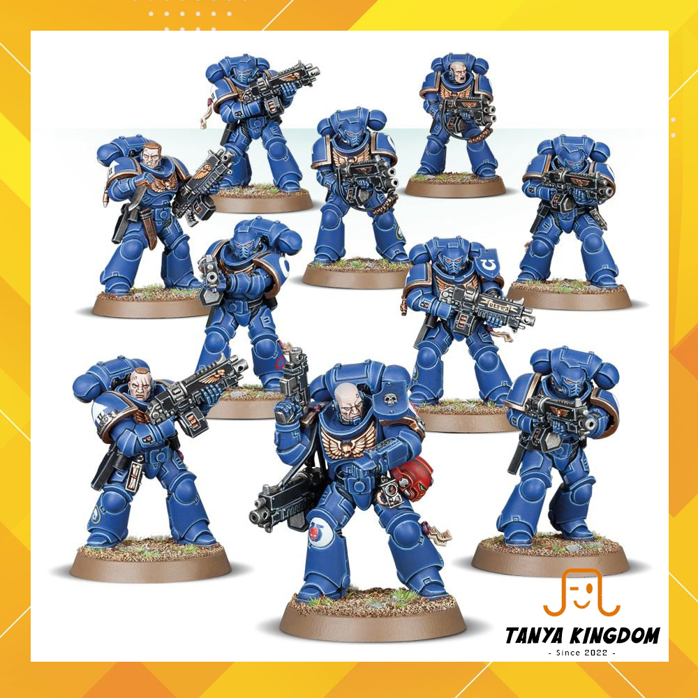 Warhammer 40k - Primaris Intercessors (5x) Space Marines - multi-part ...