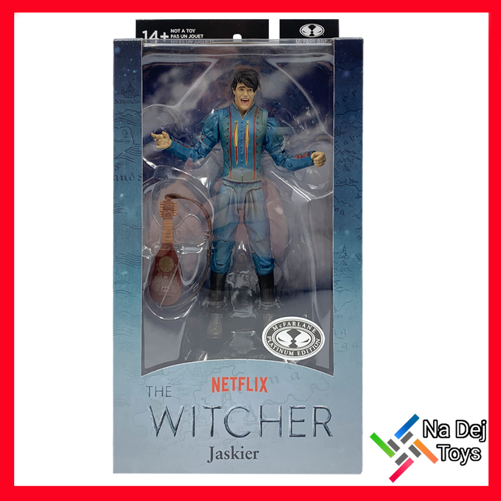 Jaskier (Platinum) The Witcher McFarlane Toys 7" Figure แจสเคียร์ (อ้าปาก) ดิ วิชเชอร์ แมคฟาร์ ...