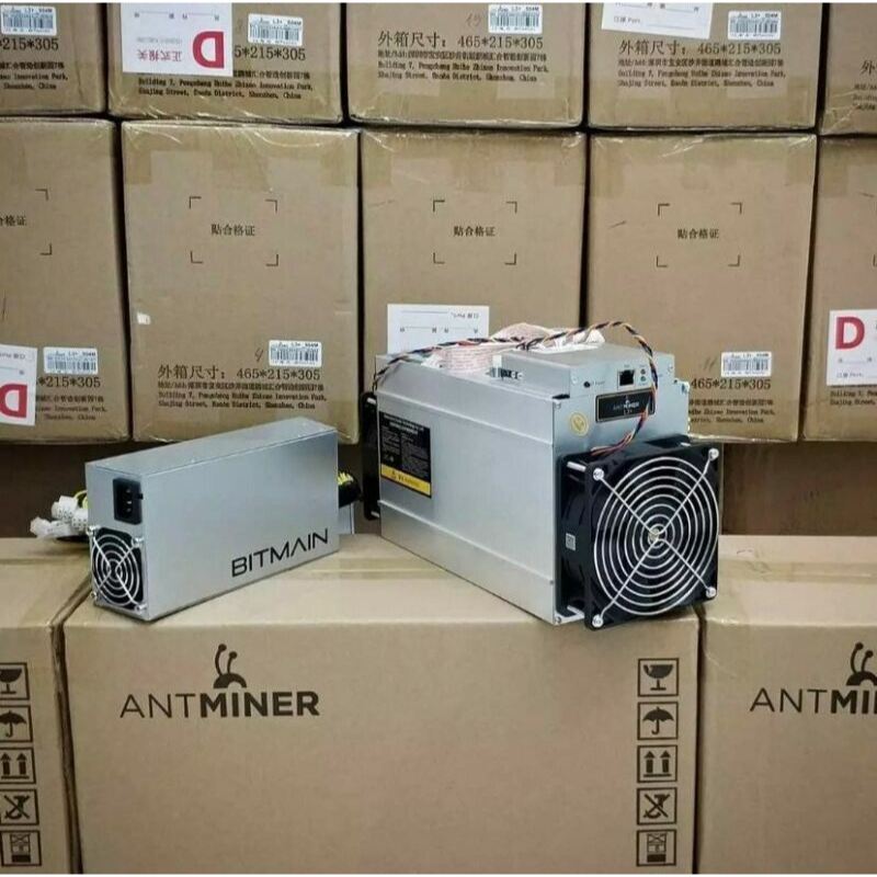 Brand New Bitmain Antminer L3++ miner 580MHs with NEW 1800W APW7 PSU ...