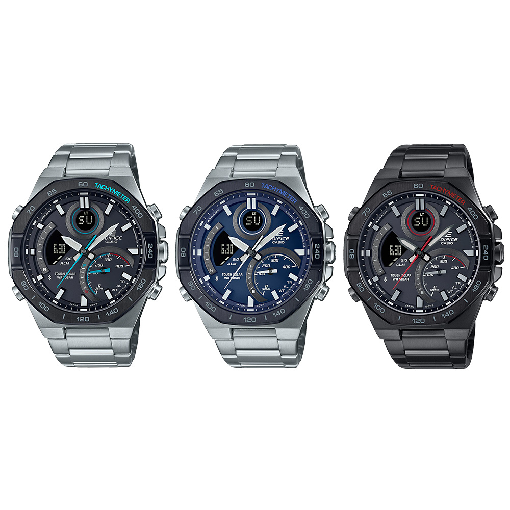 Casio Edifice นาฬิกาข้อมือผู้ชาย สายสเตนเลส รุ่น ECB-950,ECB-950DB,ECB ...