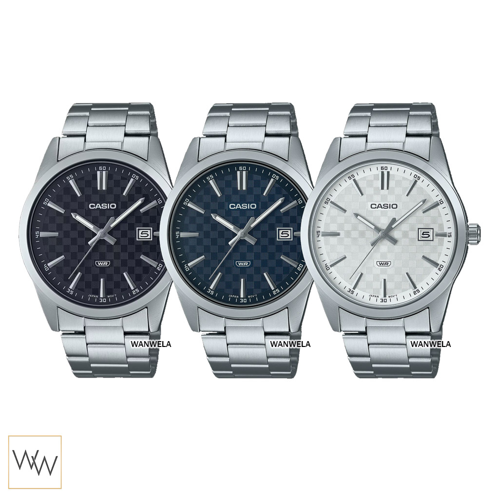 ของแท้ นาฬิกาข้อมือ Casio ผู้ชาย รุ่น MTP-VD03 (สายสแตนเลส) | Shopee ...