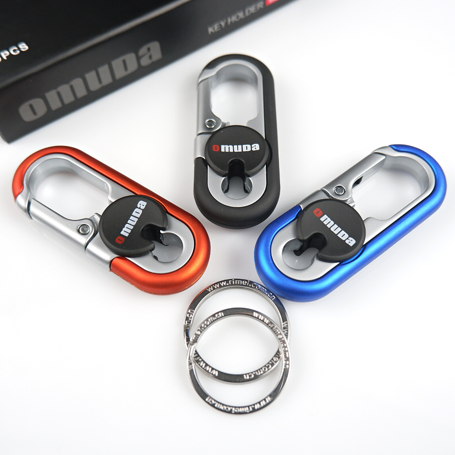 พวงกุญแจ(พร้อมห่วง2ชิ้น) OMUDA 3746 สำหรับ กุญแจบ้าน กุญแจรถยนต์ กุญแจมอเตอร์ไซค์ งานแข็งแรงทน ...