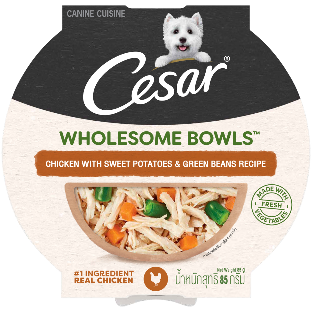 Mars Cesar Wholesome Bowl - ซีซาร์ โฮมซัม โบวล์ (85g) 1กล่อง มี =10ชิ้น ...