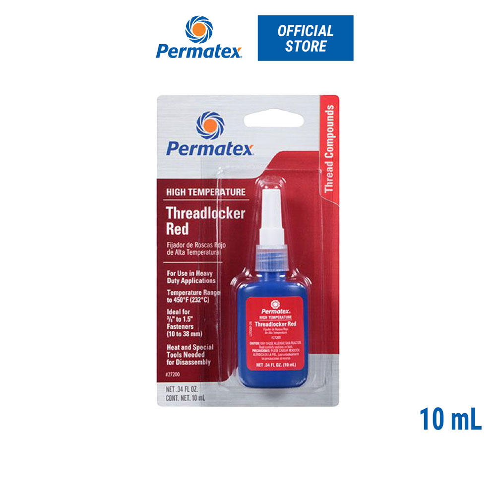 Permatex 27200 High Temperature Threadlocker Red น้ำยาล็อคเกลียว ชนิดทน ...
