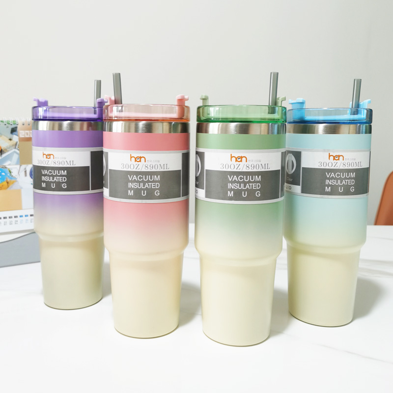 HAN แก้วเก็บความเย็น 30oz 890ml สแตนเลสแท้ รับประกันไอน้ำไม่เกาะแก้ว ขนาด 30ออนซ์ พร้อมส่งจากไทย ...