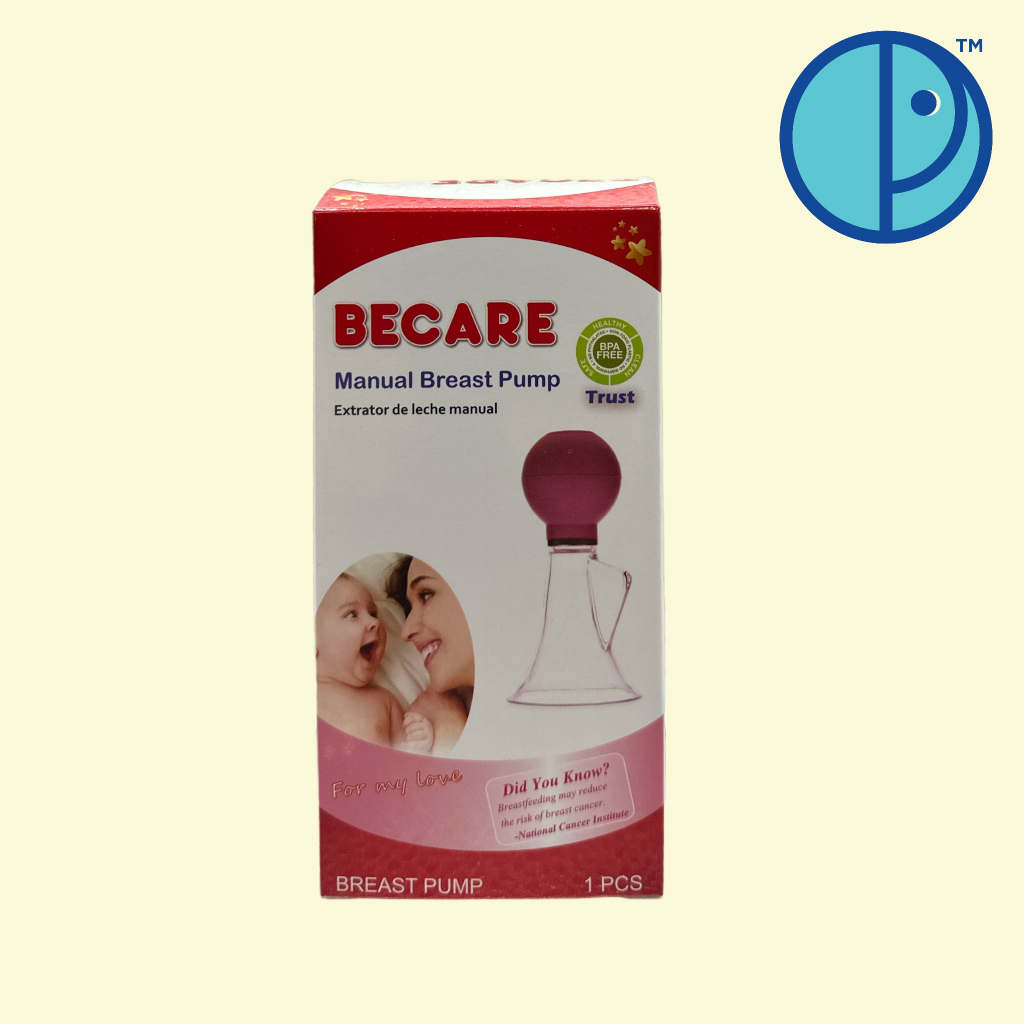 Becare Manual Breast Pump ปั๊มนมแบบบีบ | Shopee Thailand