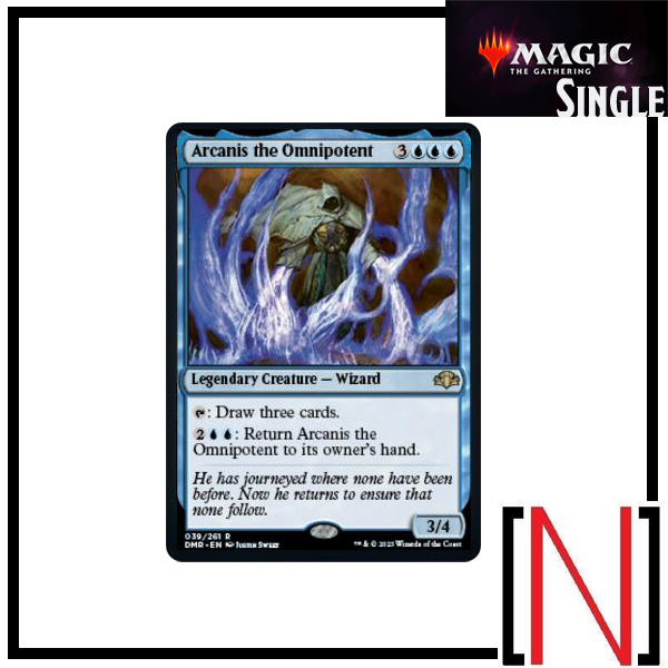 [MTG][Single][DMR] Arcanis the Omnipotent ระดับ Rare [ภาษาอังกฤษ ...