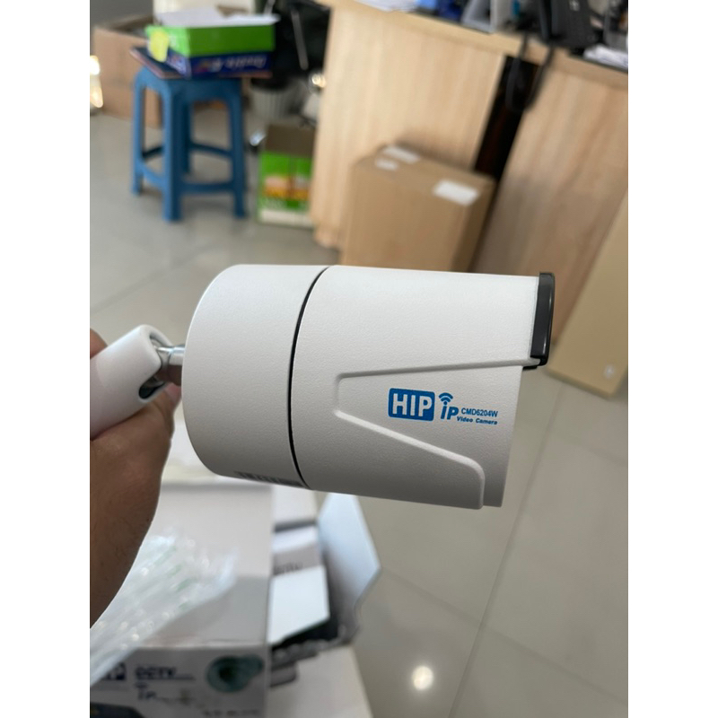 ชุดกล้องไร้สายHIP IP Wireless พร้อมNVR ความชัดของภาพสูงสุด 960P HIP Set CCTV CMD6204W Wifi IP ...