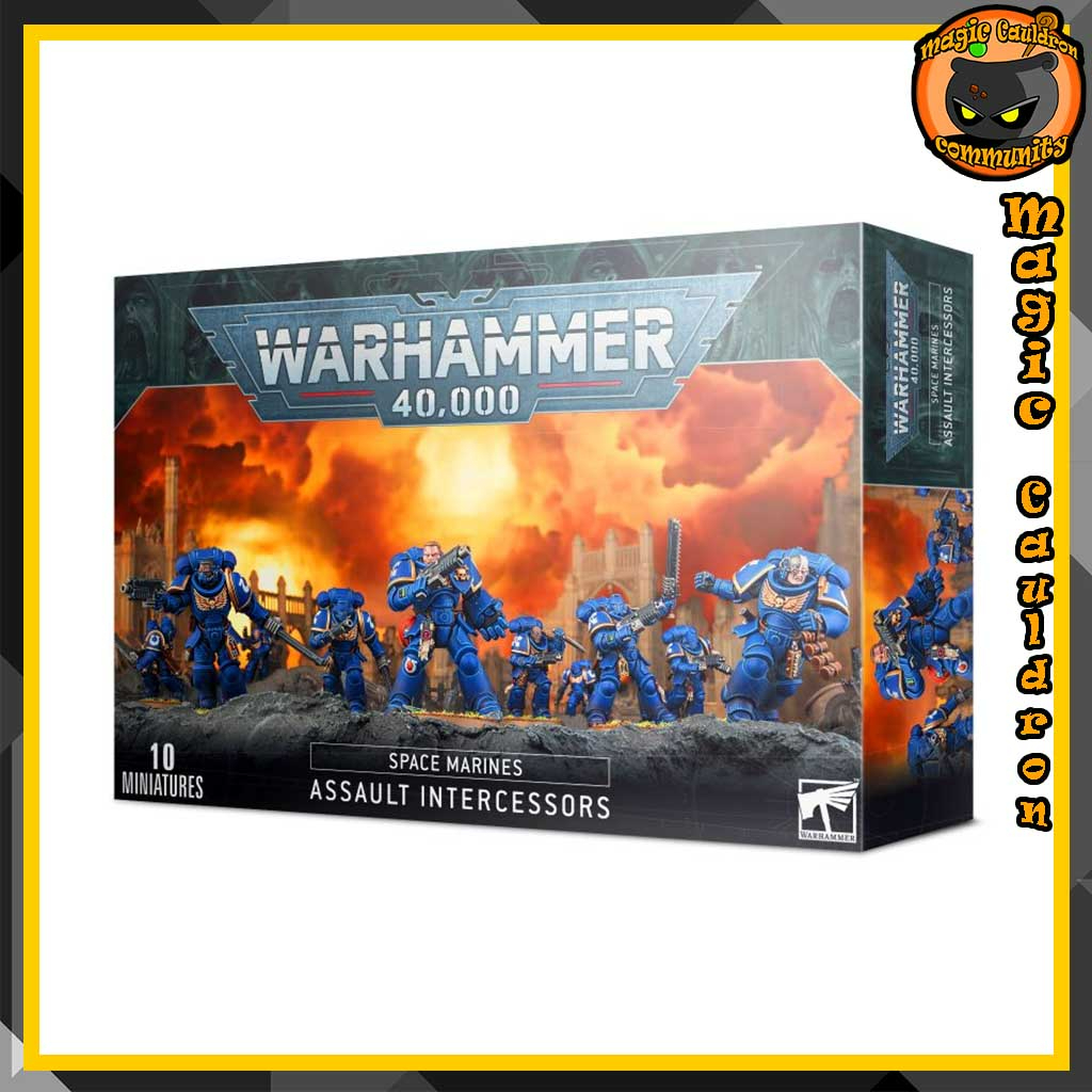 Space Marines Assault Intercessors Warhammer 40000 | Shopee Thailand