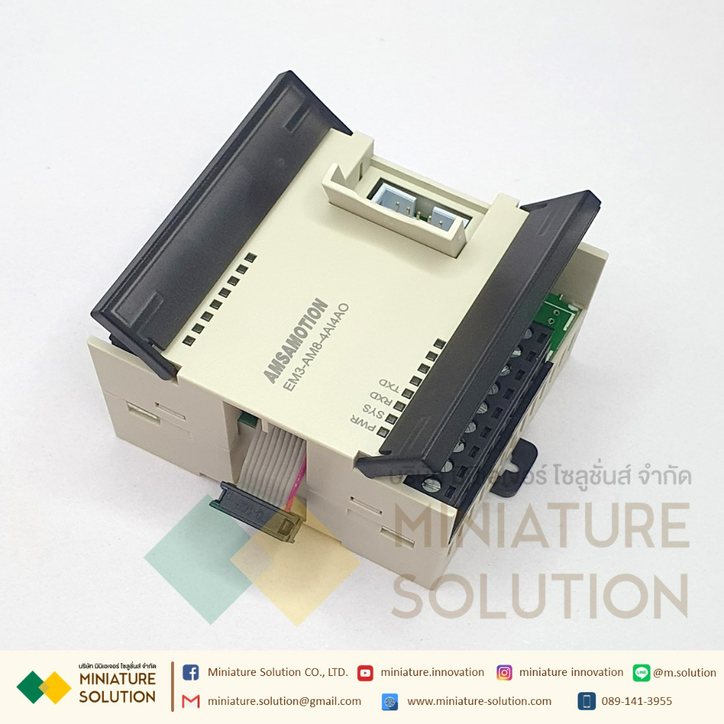 AMSAMOTION PLC RS422 RS485 Series FX3U Relay/Transistor Controller USB-SC09-FX Programming Cable ...