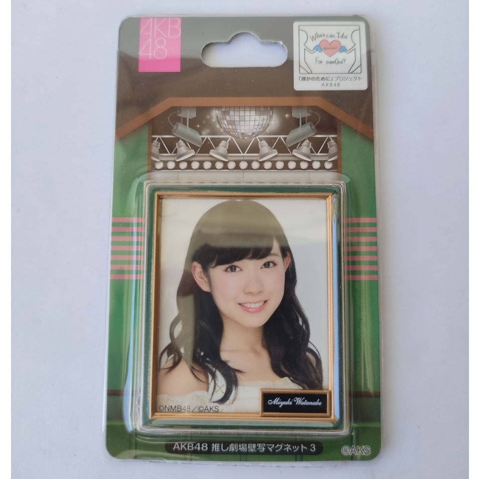 AKB48 - Oshi Theatre Wall Picture Magnet - กรอบรูปเล็ก, Miyuki Watanabe,Ami Maeda,Minegishi ...