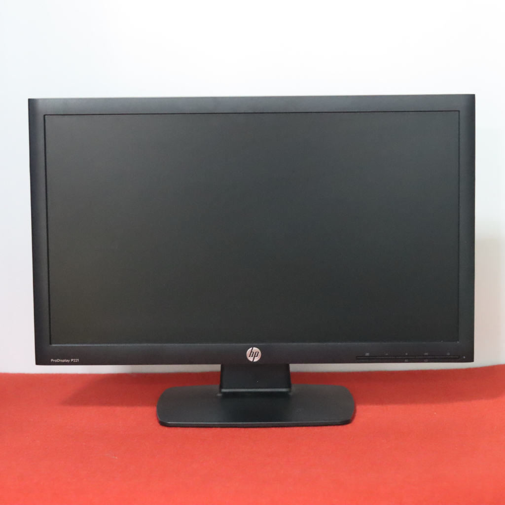 HP ProDisplay P221 21.5" Full HD Black Computer Monitor | Shopee Thailand