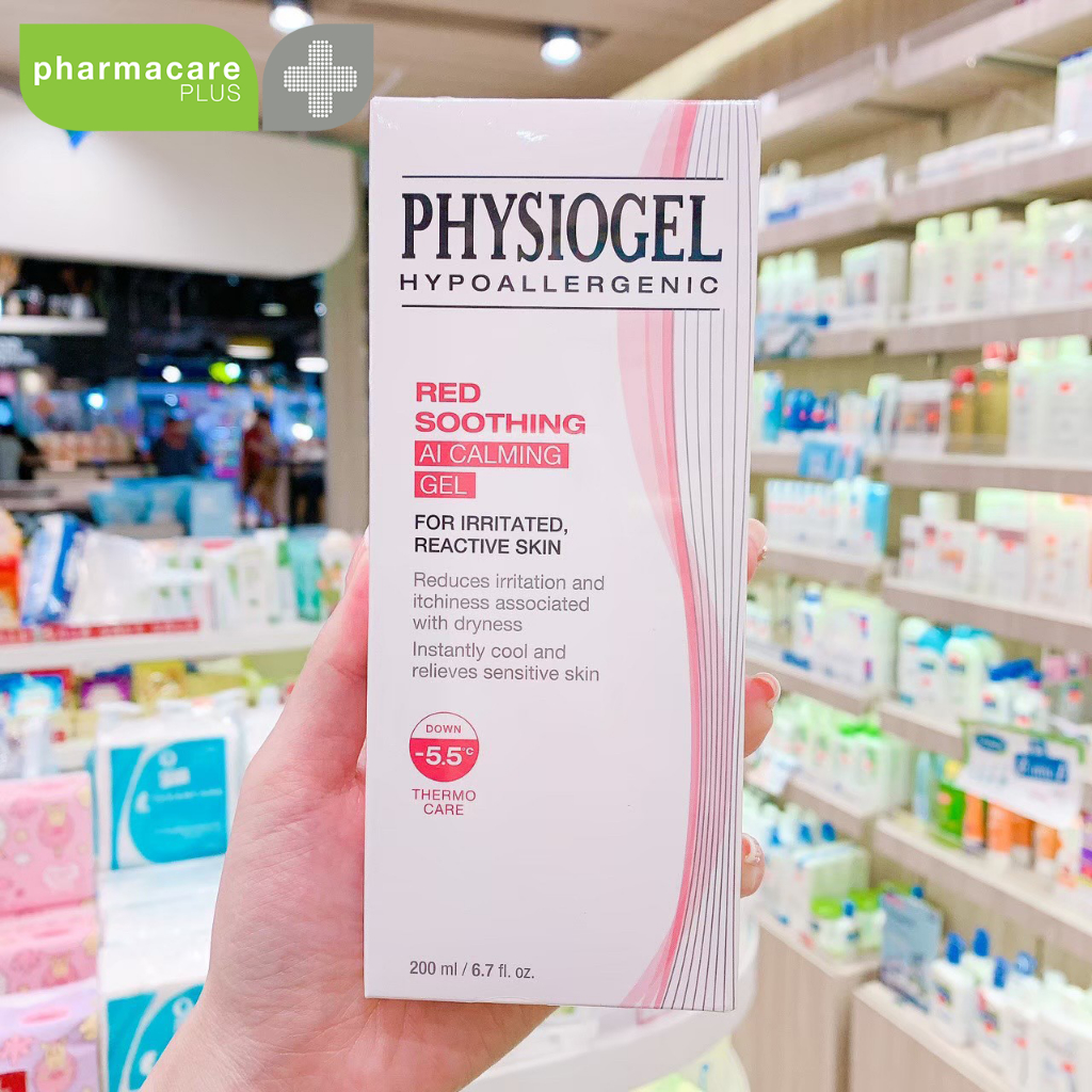 ของแท้ Lotใหม่ 💖Physiogel Red Soothing Ai Calming Gel 200 ml. ฟิสิโอเจล เรด ซูตติ้ง เอไอ คาล์ม ...