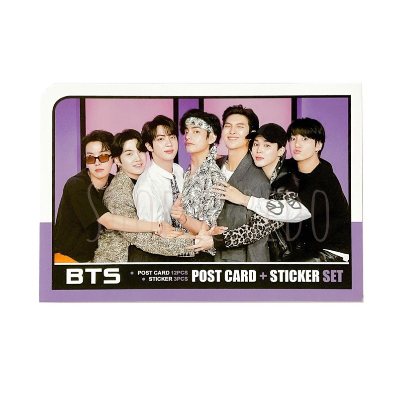 BTS Photocard และ Postcard จากร้าน K-POP ที่เมียงดง เกาหลี | Shopee ...