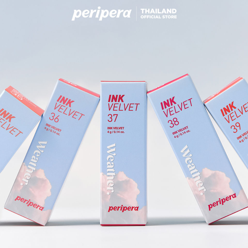 PERIPERA INK VELVET : Weather Collection เพอริเพอร่า ลิปสติก | Shopee ...
