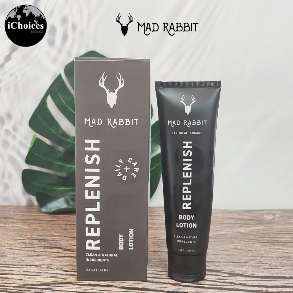 [Mad Rabbit] Replenish Tattoo Body Lotion 100 ml โลชั่นให้ความชุ่มชื้น ...