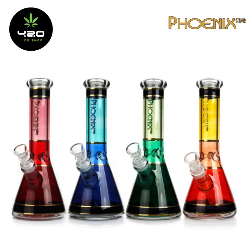 Phoenix Star Colorful Beaker Bong 10 Inches | Shopee Thailand