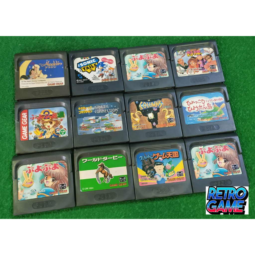 ตลับเกมส์แท้ SEGA Game Gear Japan | Shopee Thailand