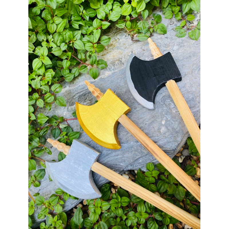 ขวาน ขวานไม้ ขวานเงิน ขวานทอง ขวานดำ เลือก 1 แบบ | Shopee Thailand