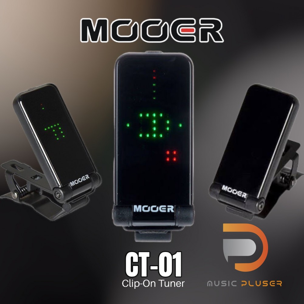 Mooer CT-01 Clip-On Tuner จูนเนอร์เเบบหนีบของใช้ได้ทั้งไฟฟ้าและเบสใช้ ...