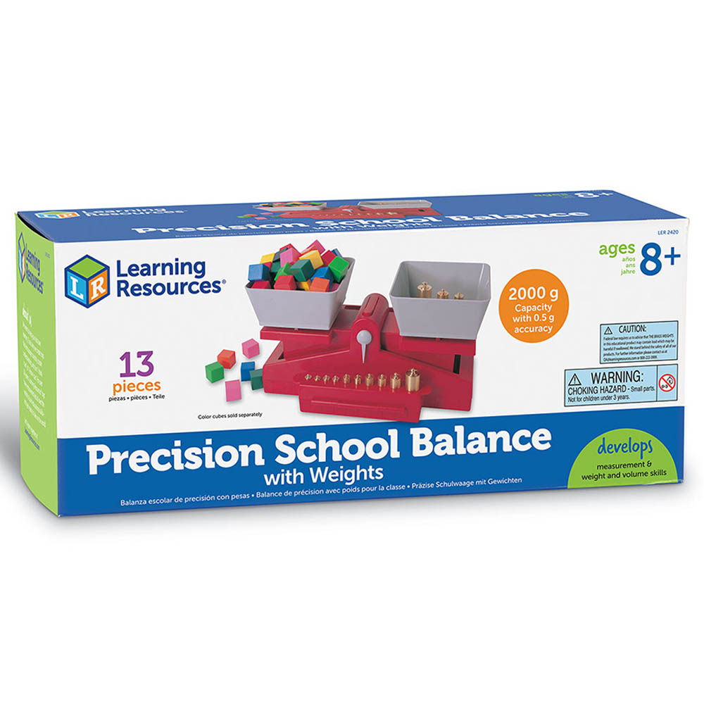 Learning Resources, Precision School Balance with Weights ของเล่นเสริม ...