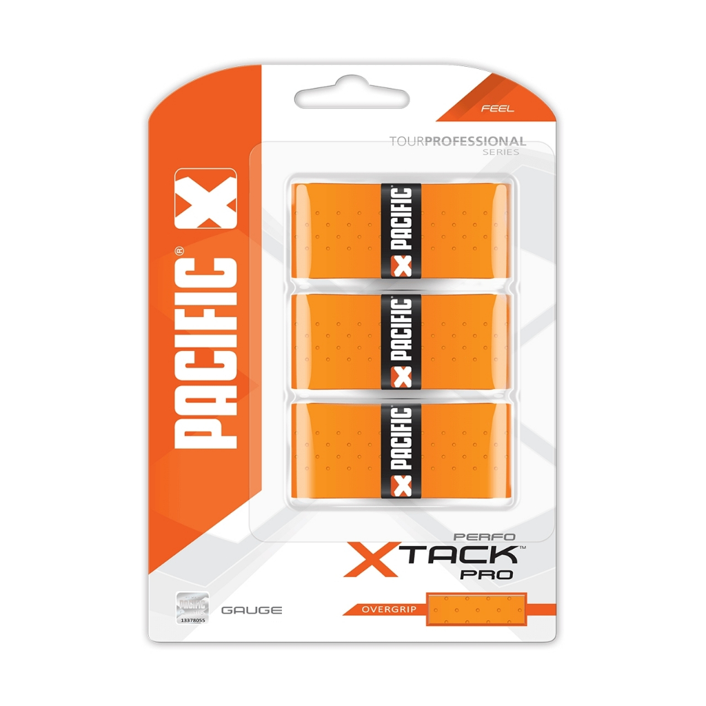 Pacific เทปพันด้าม/กริ๊ปพันด้ามไม้เทนนิส X Tack PRO Perfo 3er Pack ...